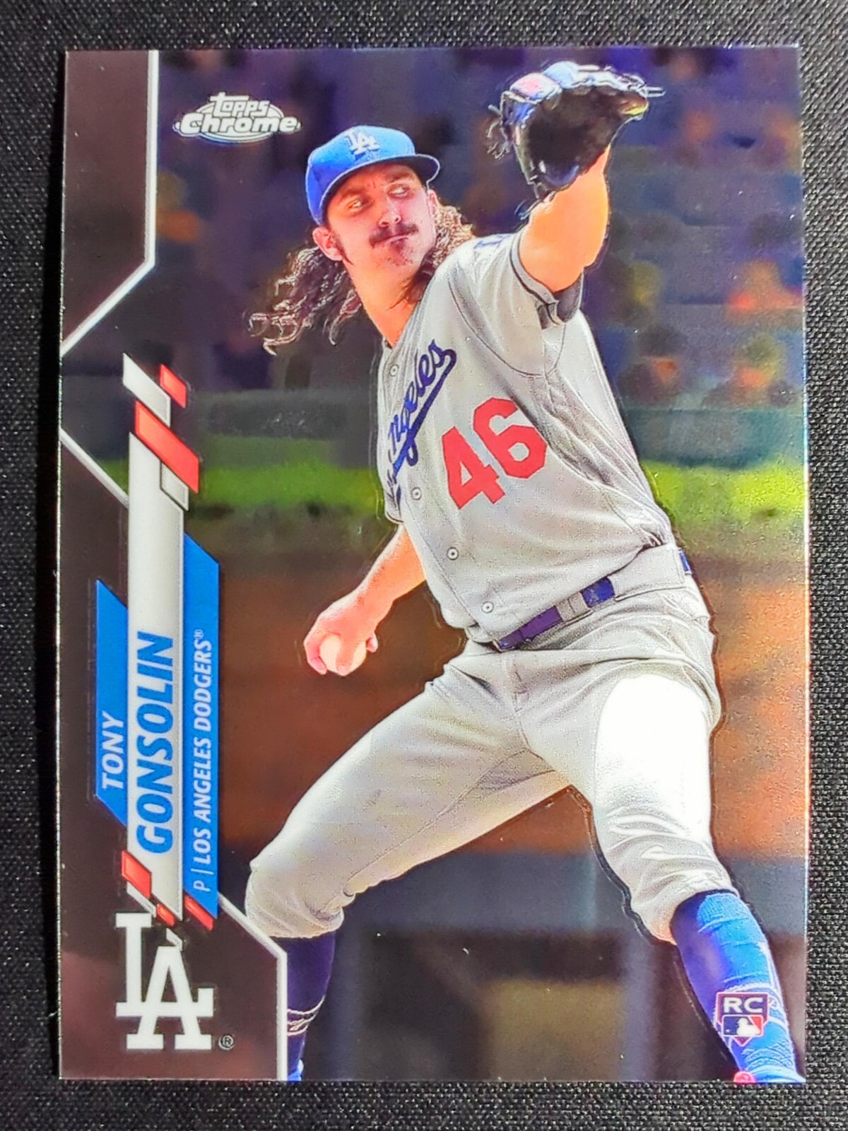2020 Topps Chrome #114 Tony Gonsolin RC - Los Angeles Dodgers Rookie | eBay