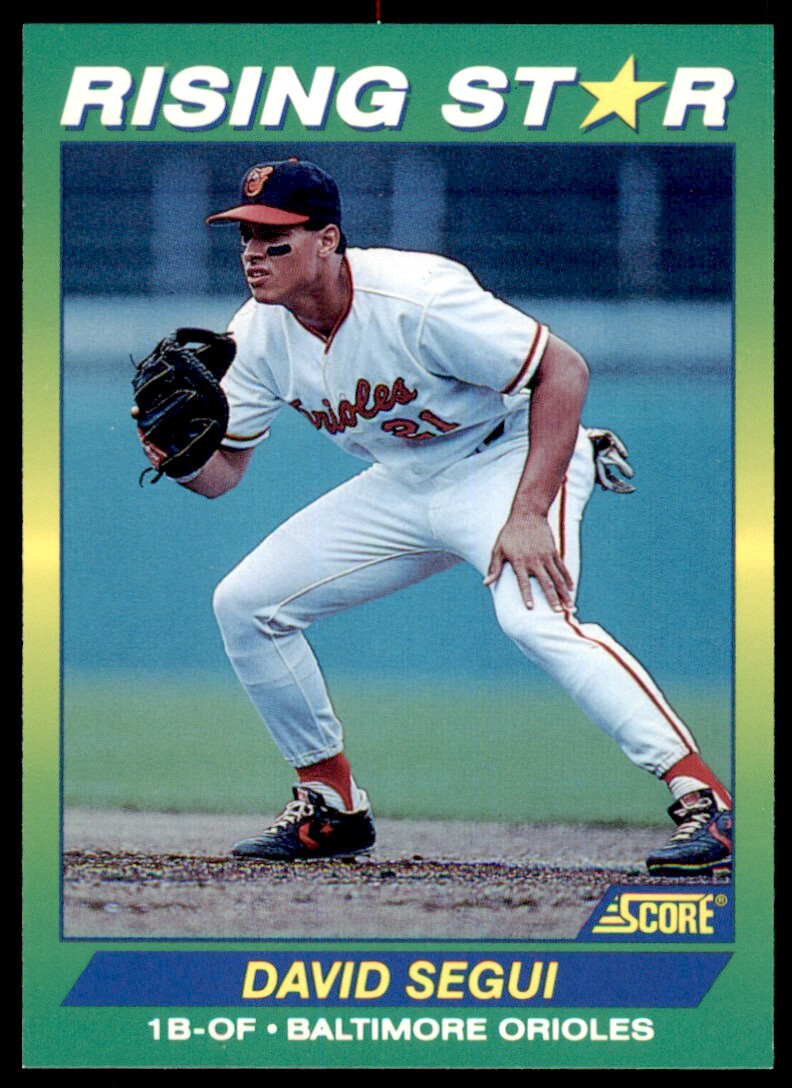1992 Score 100 Rising Stars David Segui . Baltimore Orioles #33 | eBay