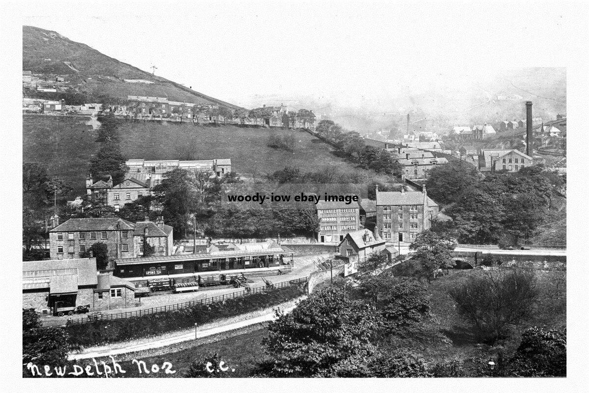 pt2244 - Delph Railway Station , Lancashire - Print 6x4 | eBay