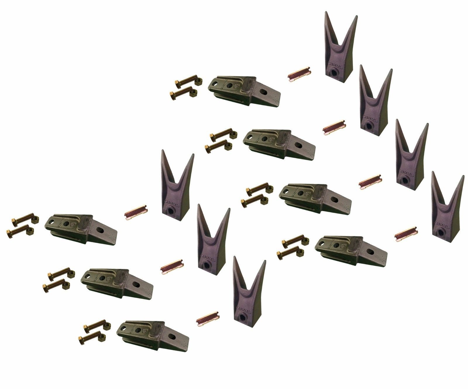 7 - Bobcat Style Mini Ex, Skid Bucket Shank, Rock Tooth & Pin - 7107324 ...