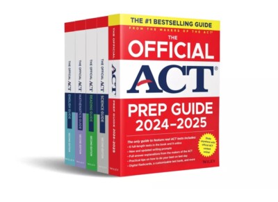 ACT Prep & Study Guides. 2024-2025. Complete set! 5 Vols. Very Good ...