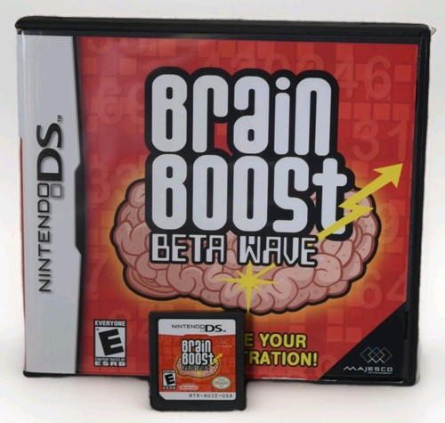 Nintendo DS Majesco Brain Boost Beta Wave Game 2006 96427014836| eBay