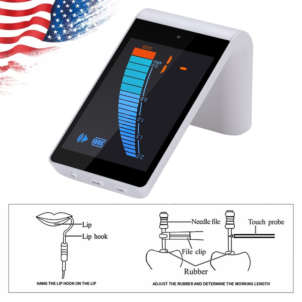 Dental Wireless 16:1 Mini Endo Motor LED Handpiece / Root Canal Apex ...