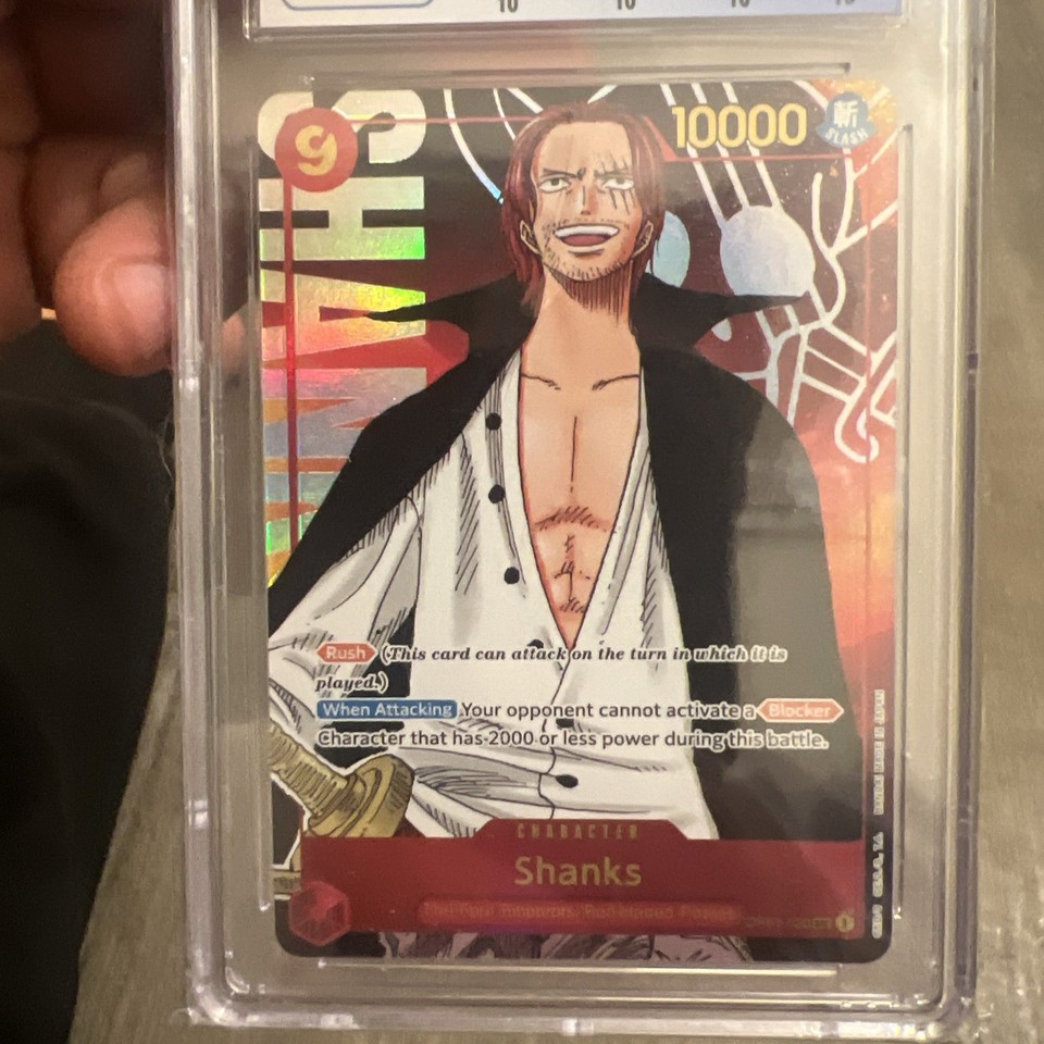 Shanks Alt Art Character Romance Dawn OP01-120 One Piece English NM | eBay