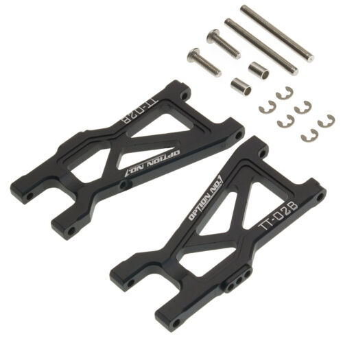 Aluminum Front Rear Lower Suspension Arms Set For Tamiya TT-02B ...