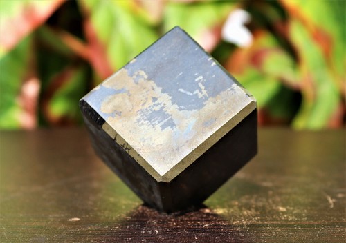 Small 40MM Natural Apache Gold Stone Metaphysical Healing Power Cube ...