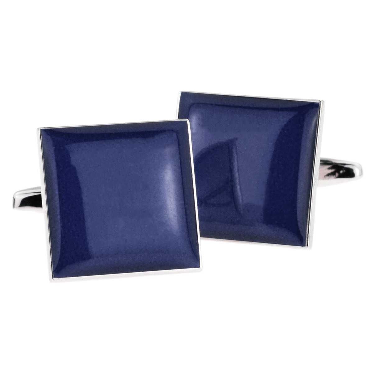 Plain Dark Blue Square Cufflinks in a Cufflink Box X2BOCW011PLAIN | eBay UK