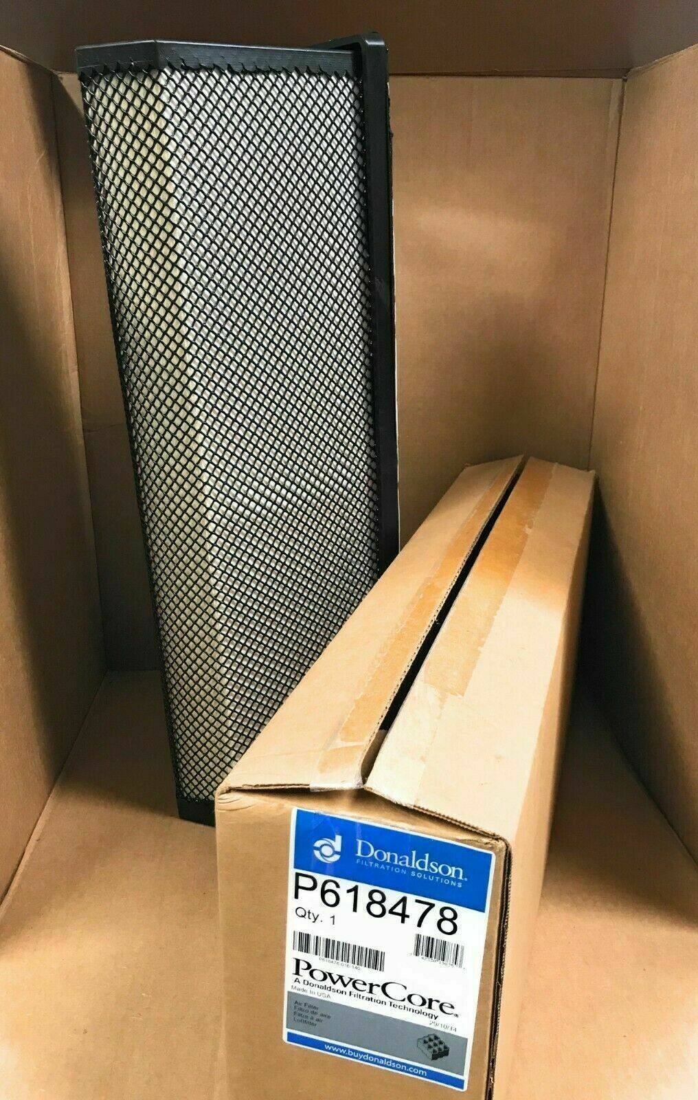 Donaldson P618478 Air Filter, Panel Engine Power Core | eBay