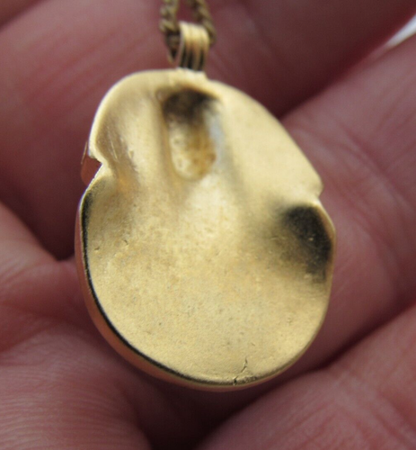 Vintage D'Orlan Bijoux Goldtone Eqyptian Revival Pharaoh Pendant ...