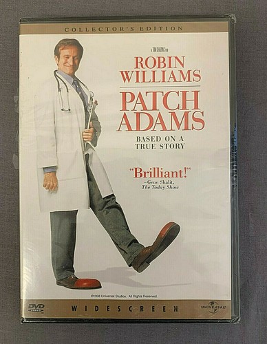 NEW ~ Patch Adams (DVD Widescreen) Robin Williams 25192054624| eBay