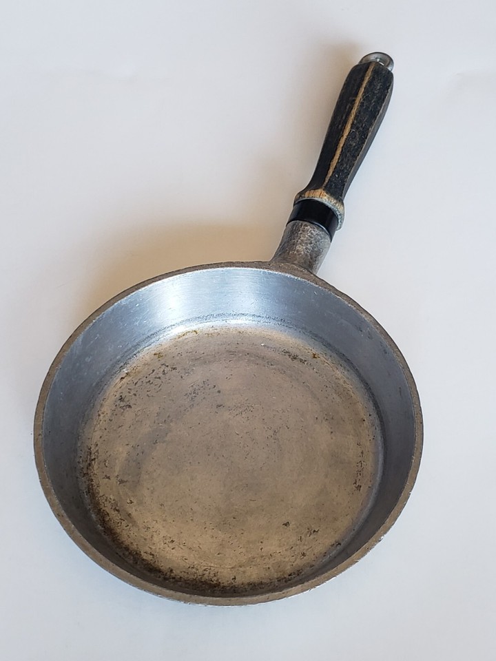 Vintage Hammercraft Cookware Club Aluminum 6" Skillet Wood Handle | eBay