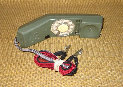 Northern Telecom Phone 1967 | VINTAGE Lineman's Test Rotary Green ...