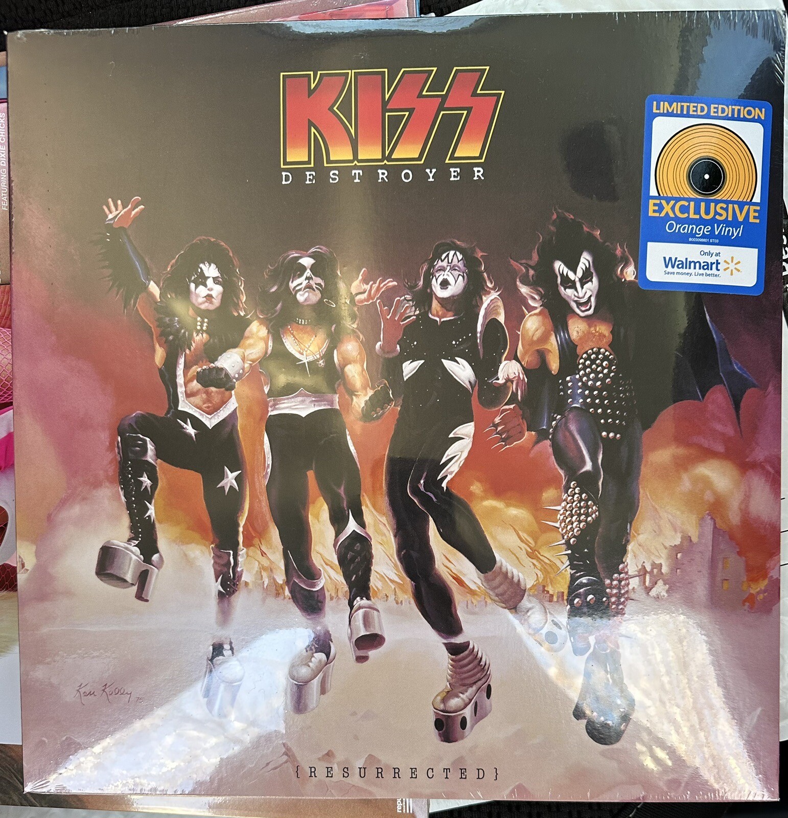 KISS Destroyer (Resurrected) - Orange Vinyl - New & Sealed 602508158612 ...