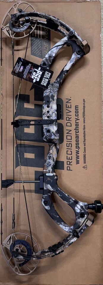 PSE Mach30 Right Hand 70 Pound EC2 Cam KS Camo Carbon Hunting Bow New ...