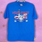 911 Shirt Mens Medium Never Forget Blue Short Sleeve Hanes 9/11 | eBay