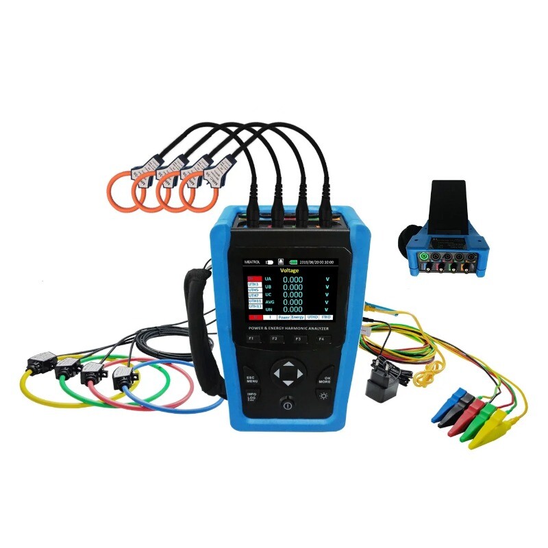 ME440 AC Power Analyser Handheld Voltage Current Power Factor Meter ...