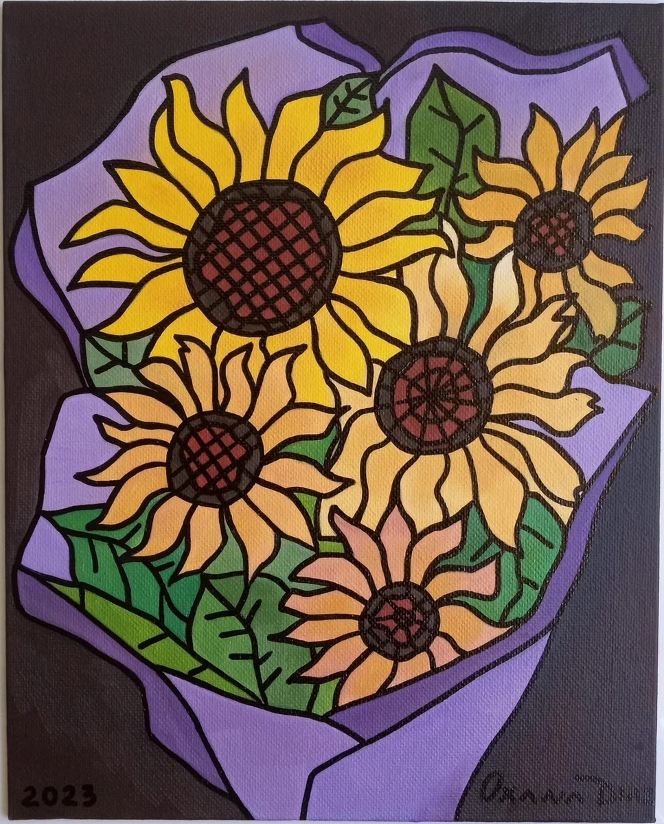 Picasso Sunflowers Original