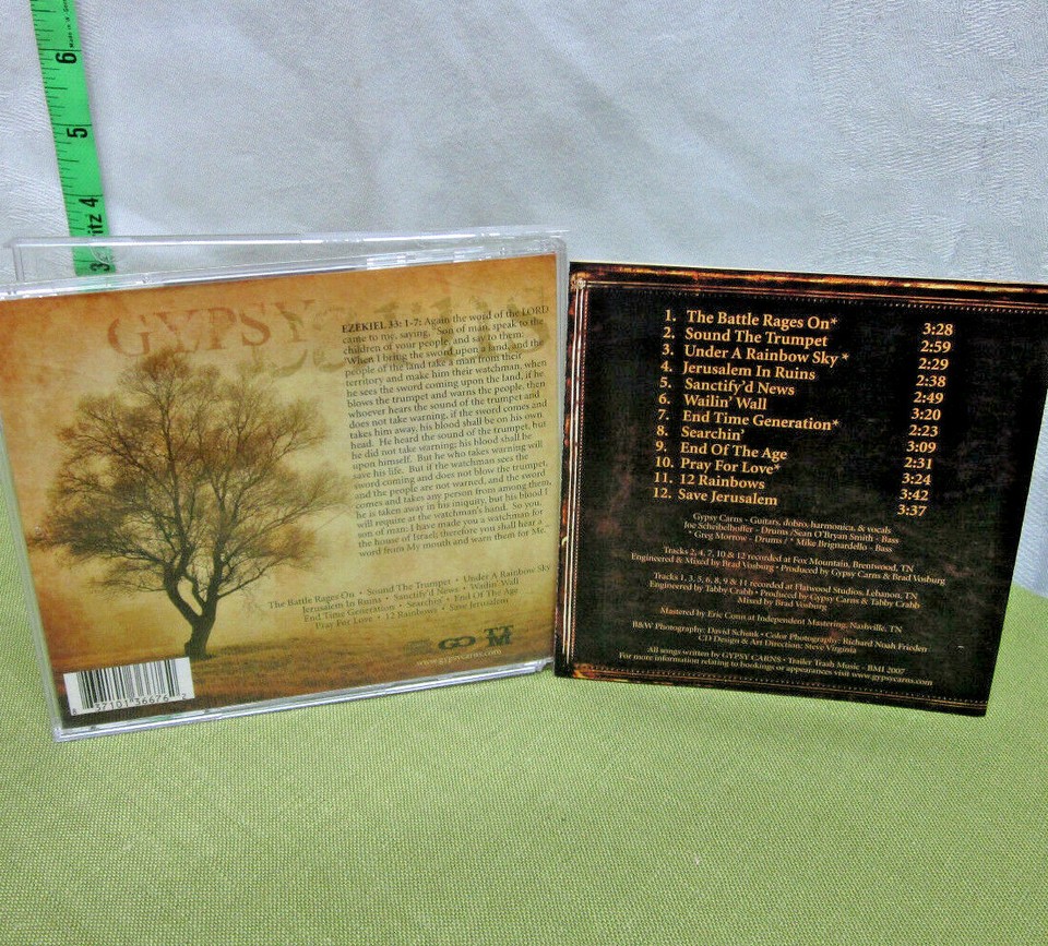 GYPSY CARNS Watchman CD Delta blues Christian stompbox 2007 Under a ...