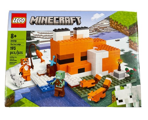 LEGO® Minecraft The Fox Lodge Building Set 21178 NEW IN Box Never ...