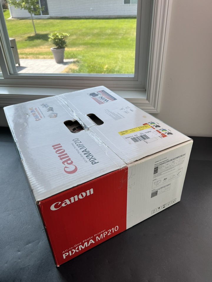 Canon Pixma MP210 Photo All-In-One Inkjet Printer NEW IN BOX ...