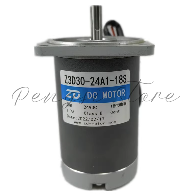 30W24V DC Geared Motor Z3D30-24A1-18S Bare shaft 8MM Ink Mixer Motor | eBay