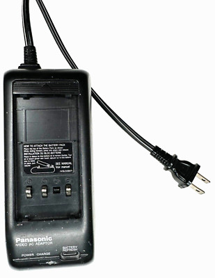 Genuine OEM Panasonic Video AC Adapter PV-A16 Camcorder Battery Charger ...