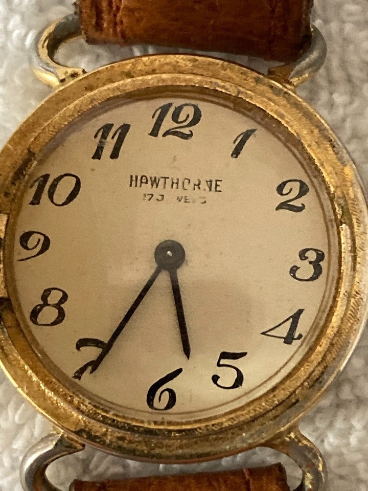 WW1 Era German Pocket Wrist Watch with Shrapnel Cover Hand Winding ...