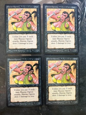 ARABIAN NIGHTS 4x Hasran Ogress (Light) *** NM-Mint - DUTYFREE - MtG ...
