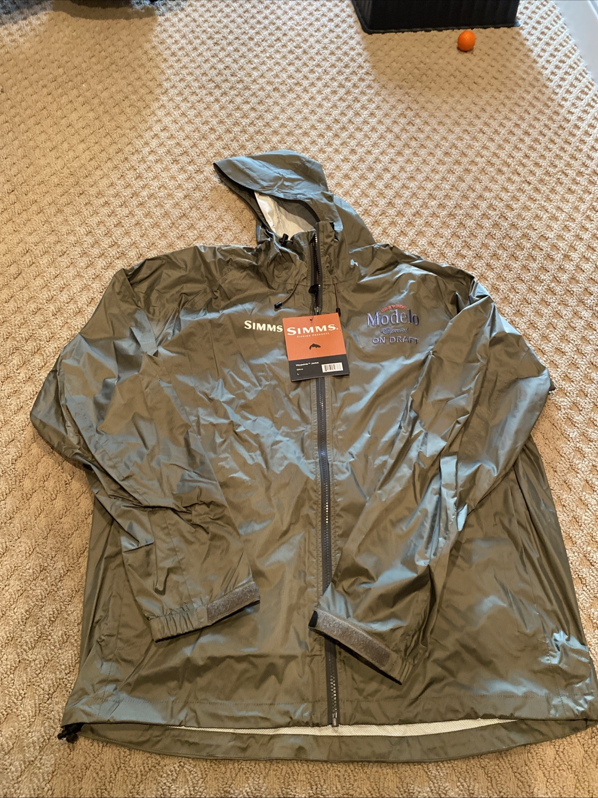 Brand New Custom One Of A King Simms Fishing Modelo Rain Jacket Mens ...
