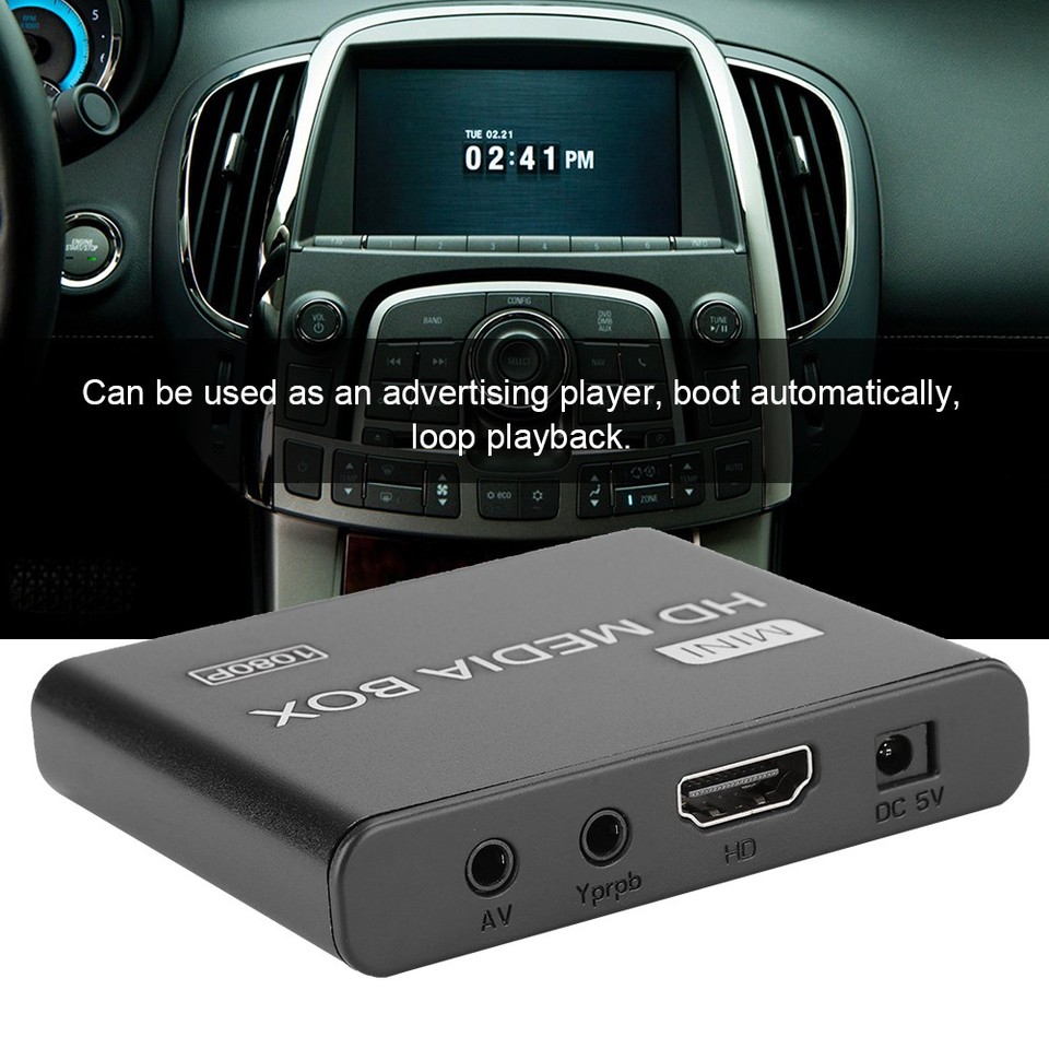 K8 1080P Mini Network Video Player HD Output Decoder Hard Disk Player ...