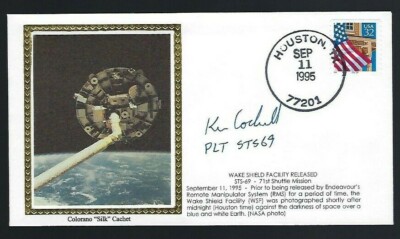 Ken Cockrell signed cover NASA Shuttle Astronaut Space Exploration | eBay
