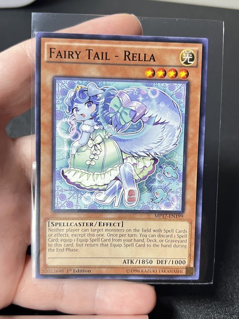 Yu-Gi-Oh! TCG Fairy Tail - Rella 2017 Mega-Tin Mega Pack MP17-EN199 1st Edition Common for sale ...