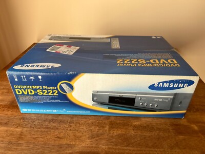 Samsung DVD-S222 DVD/CD/MP3 player | eBay