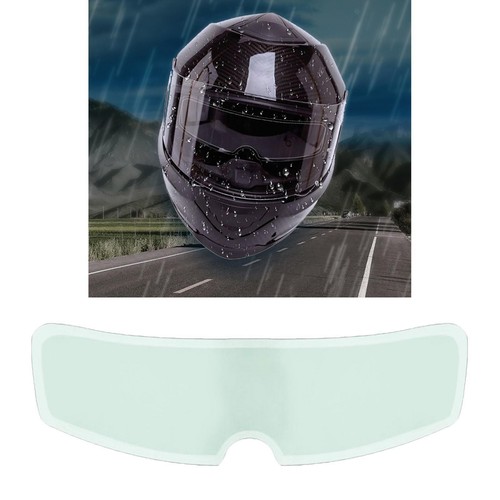 Universal Motorcycle Helmet Visor Lens Anti-fog Film Rain | eBay