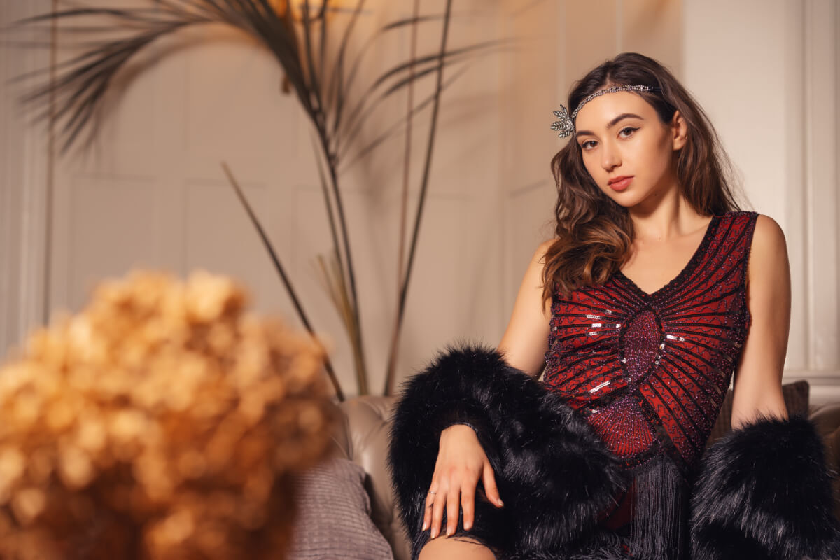 Ro Rox Flapper Dress 1920's Great Gatsby Peaky Blinders Costume Evening ...