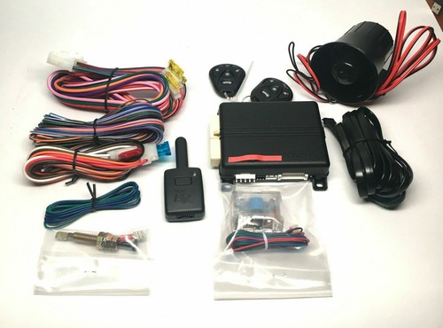Avital 5105L Alarm & Remote Starter 1500 Ft Range TWO 4-Button Remotes ...
