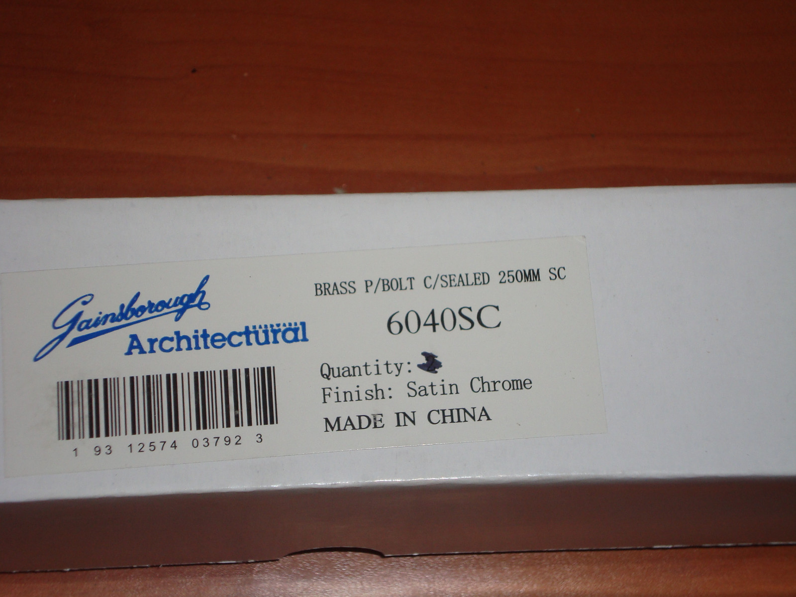 Surface/Skeleton/Panic Bolt 250mm Satin Chrome Gainsborough Consealed ...