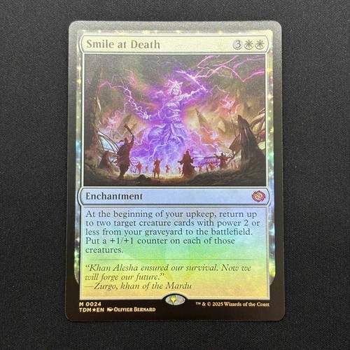 SMILE AT DEATH 0024 TARKIR DRAGONSTORM FOIL ANGLAIS NEUF | eBay