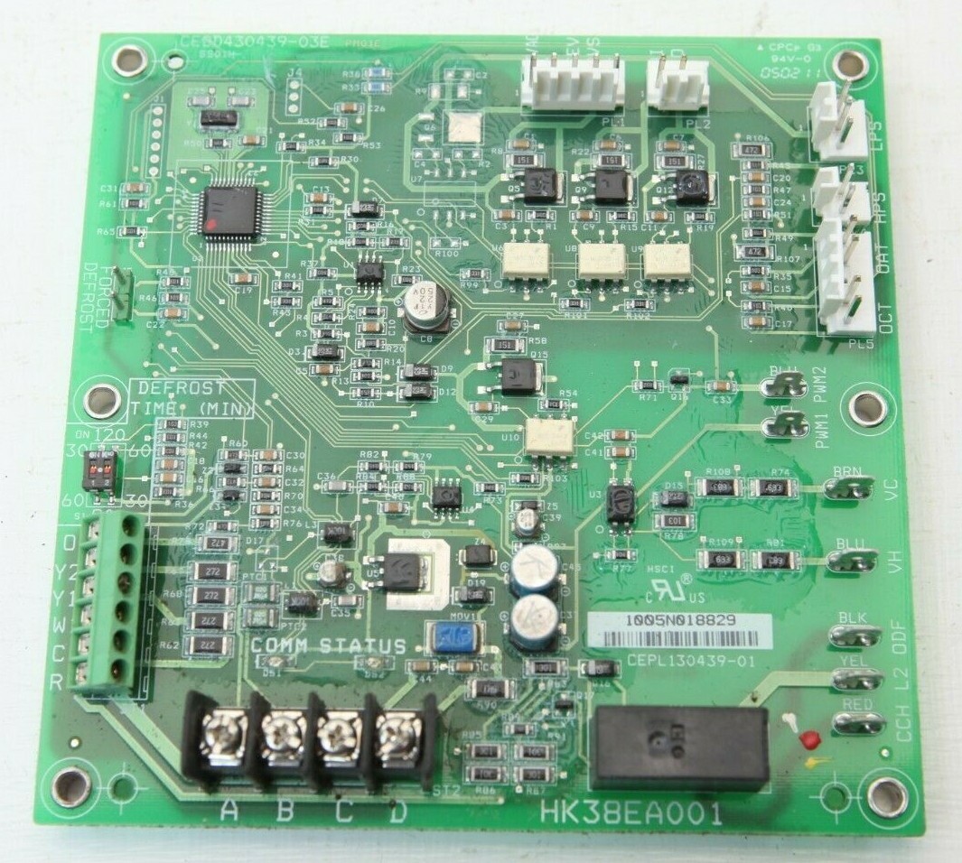 Carrier Defrost Control Board HK38EA001 CEPL130439-01 CEBD430439-03E | eBay