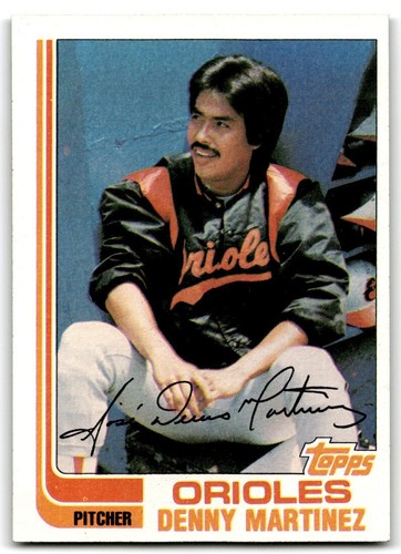 1982 Topps Denny Martinez Baltimore Orioles #712 | eBay