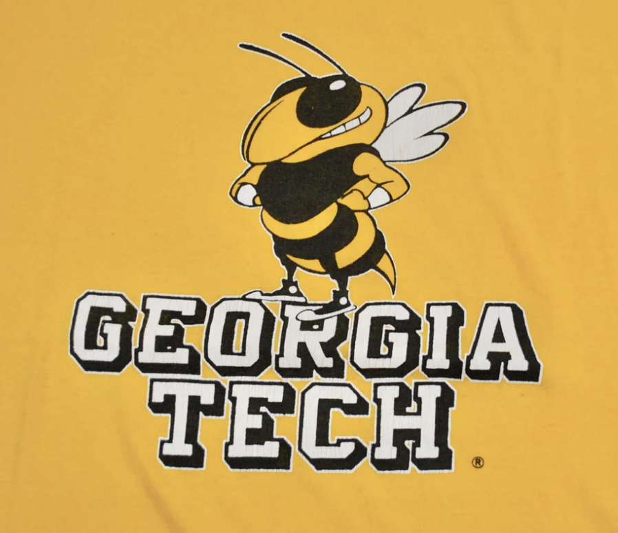 Vintage Georgia Tech Yellow Jackets Shirt Size X-Large | eBay