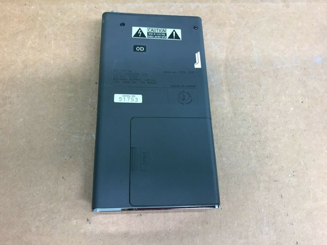 Vintage Sony Watchman Portable Analog LCD Color TV Fdl-310 for sale ...