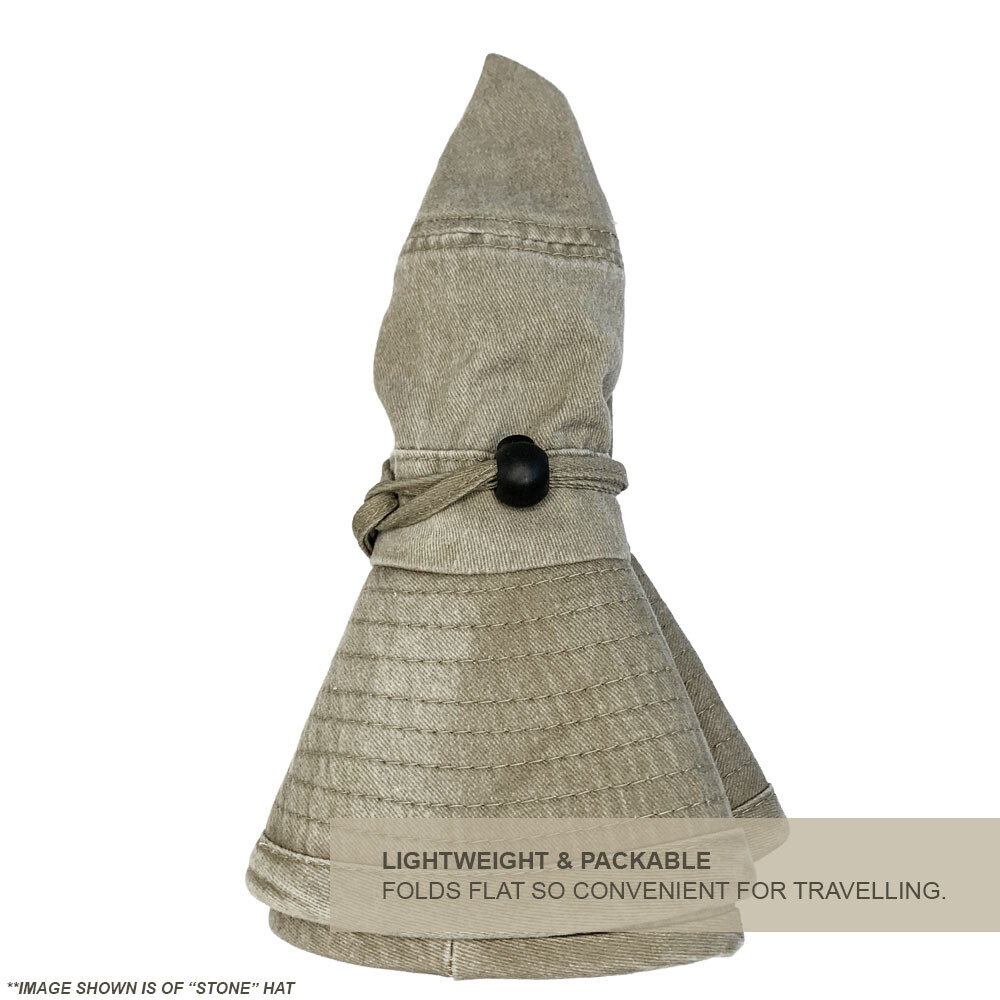 AUSTRALIAN SAFARI BUSH HAT COTTON AUSSIE UPF 50+ PROTECTION OUTBACK ...