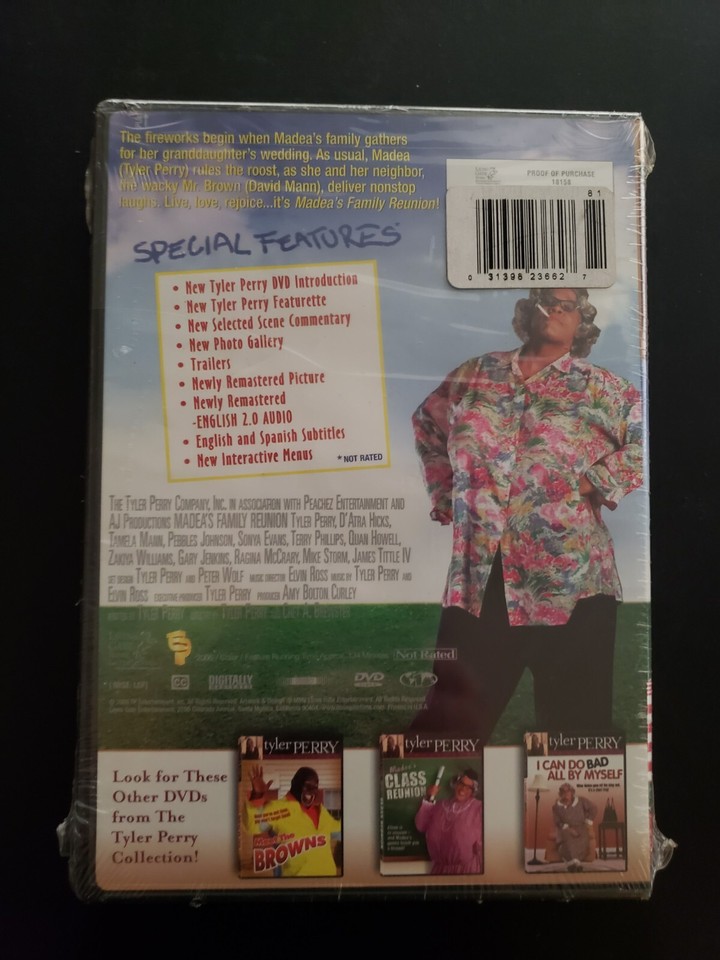 Tyler Perry The Play Collection Madea's Family Reunion The Play Brand ...