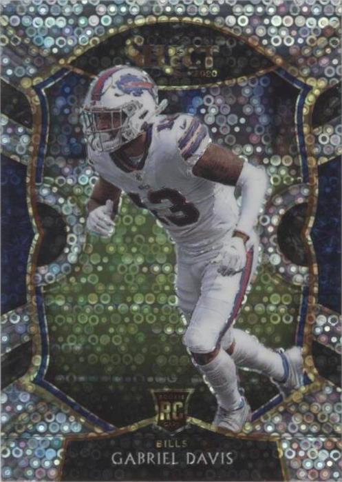 2020 Panini Select - Concourse Gabriel Davis #82 Disco Prizm (RC) for ...