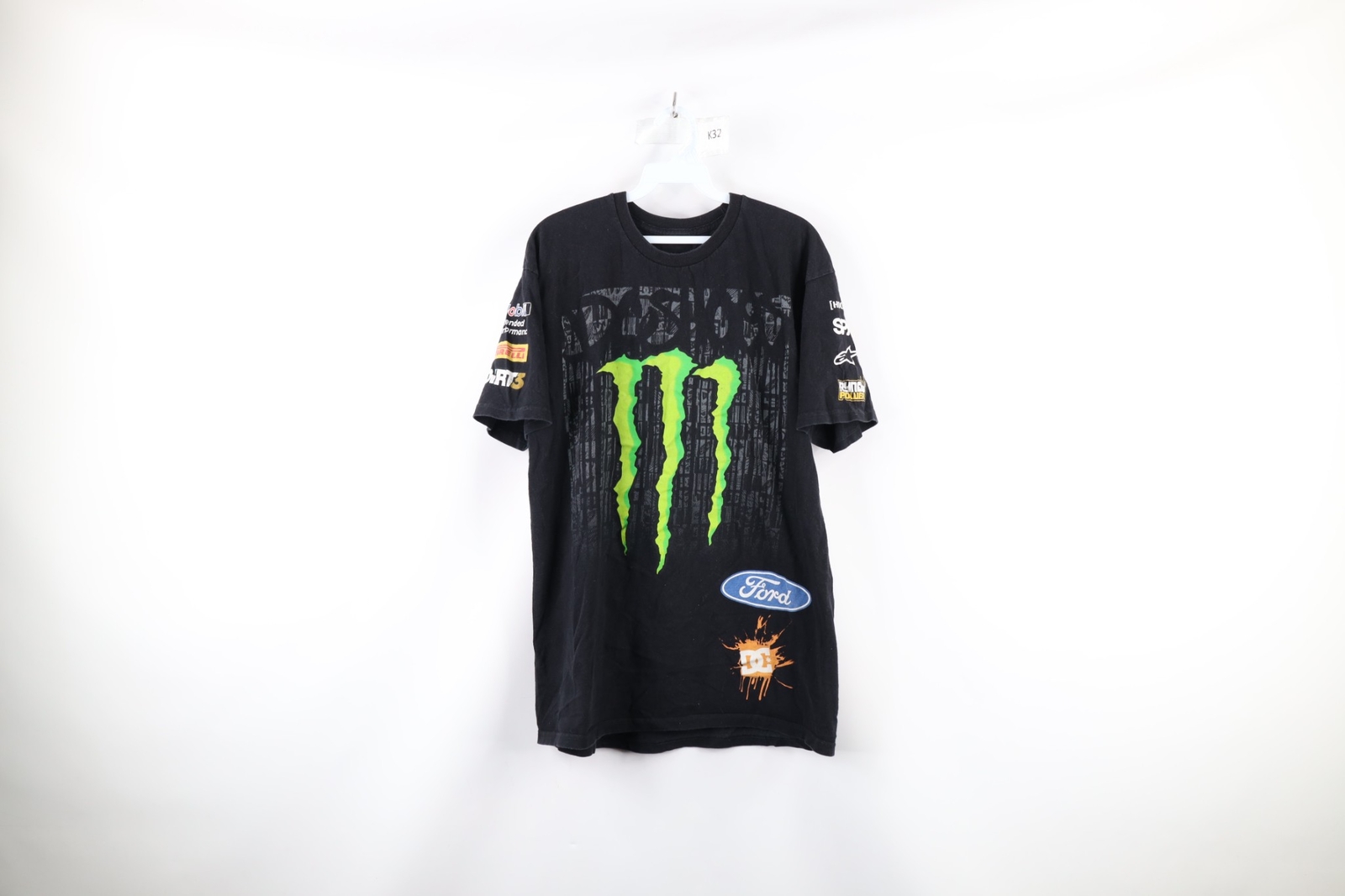 Vintage Ken Block Racing T-Shirt – DC Shoes & Monster Energy Preloved ...