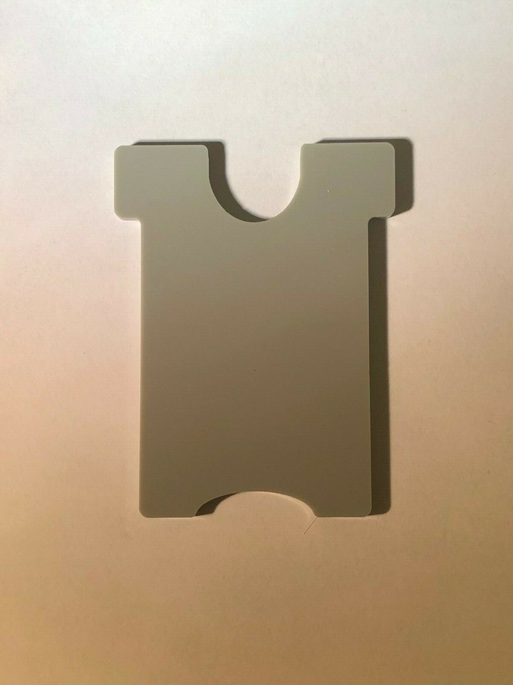 Acrylic Door Finger Plate, screw hole or sticky pad, 18 Colours | eBay UK