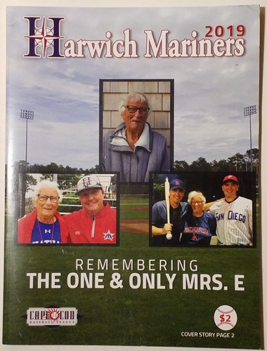 2019 Harwich Mariners - Cape Cod League Baseball Program Yearbook CCBL ...