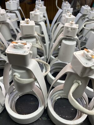 Contech CTL8930V white 2 wire par30 track head. 6 pack | eBay