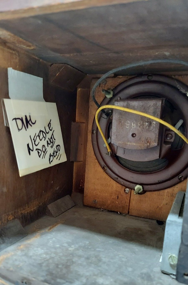 RCA Victor Art Deco 1942 Tube Radio Twin Trumpeter Model 55X Works | eBay